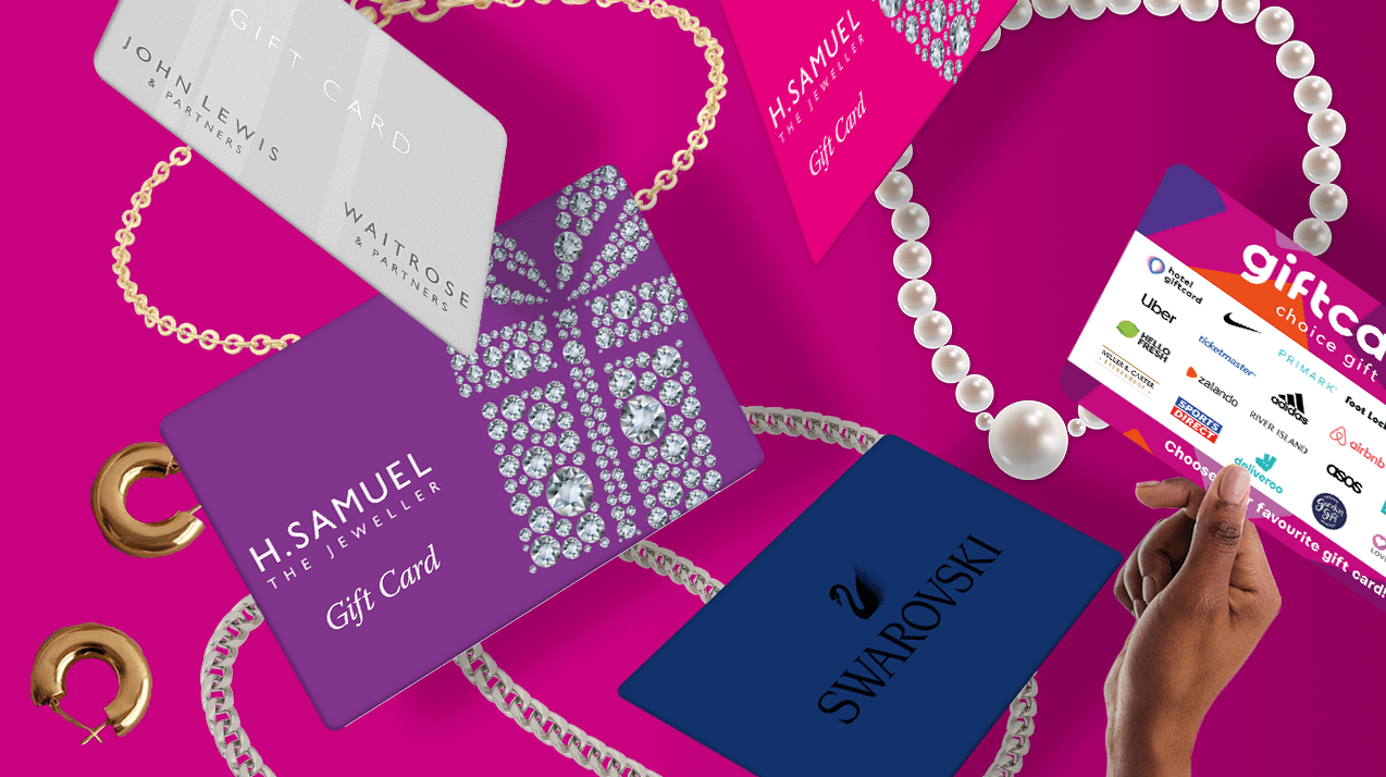 Jewellery gift cards | See all gift vouchers! | Giftcard.co.uk
