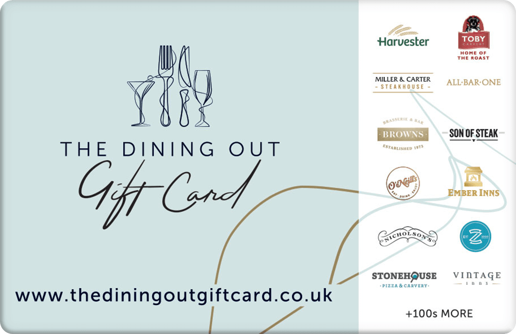 The Dining Out Gift Card | Giftcard.co.uk