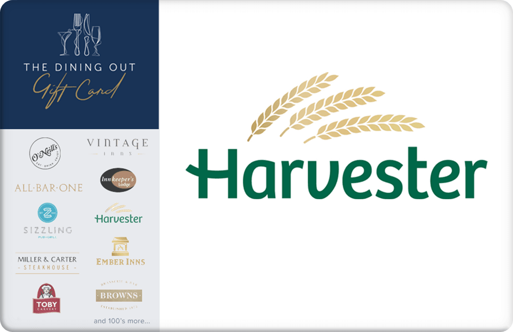 Harvester Gift Card | Giftcard.co.uk