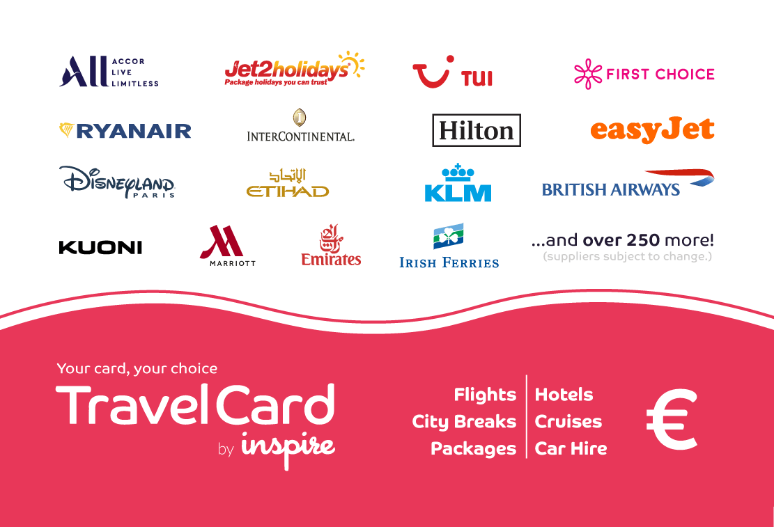 Inspire TravelCard Gift Card | Giftcard.co.uk