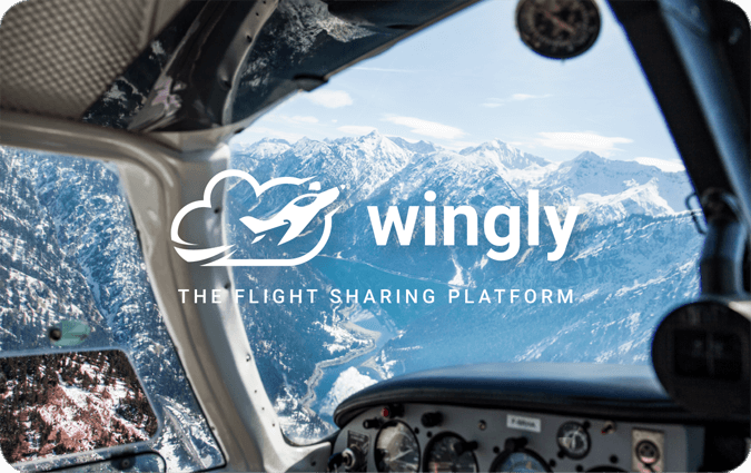 Wingly Gift Card | Book Unique Flight Experiences | Giftcard.co.uk