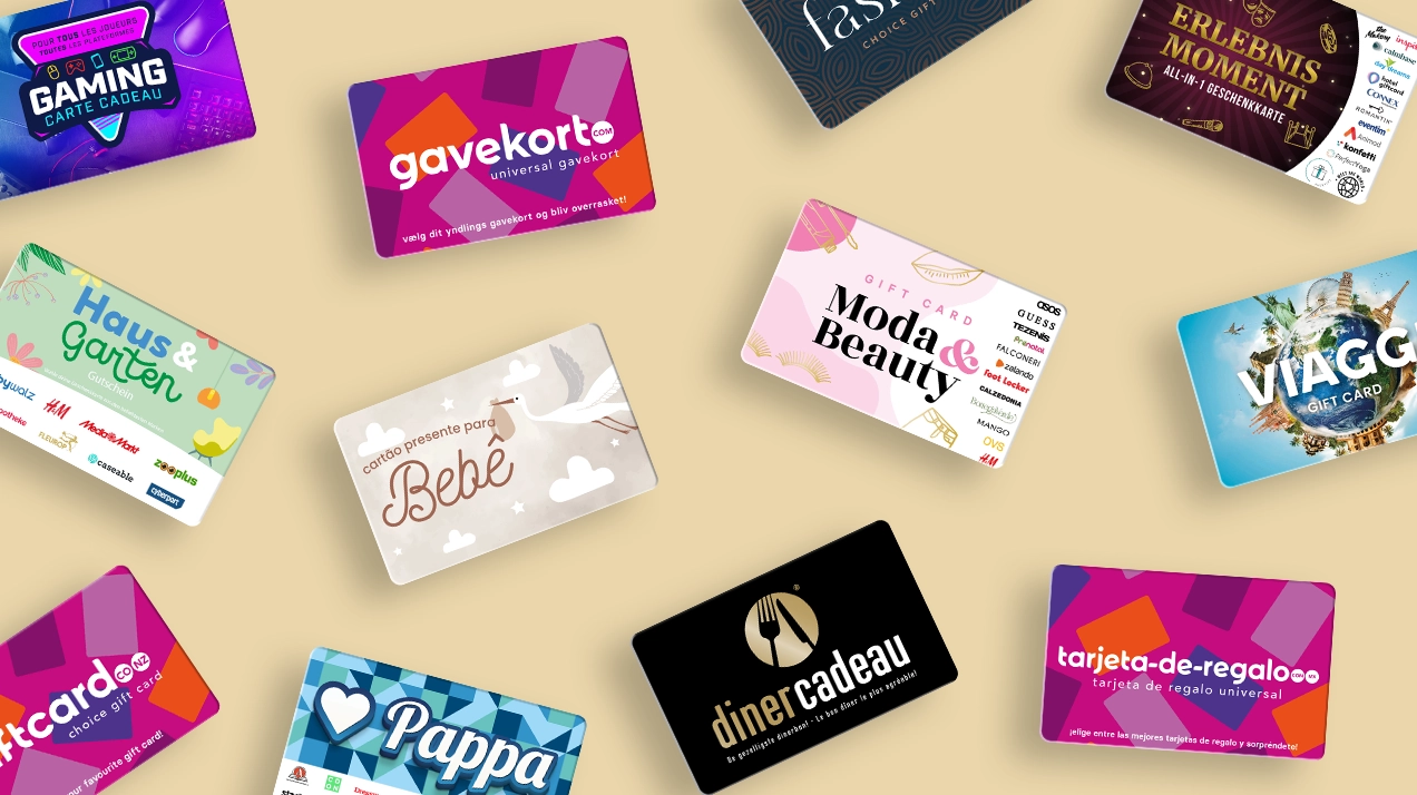 International Gift Cards for global gifting!